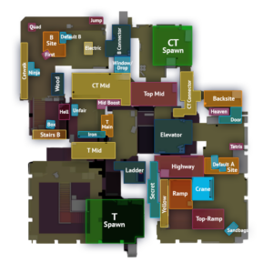 All CS:GO Callouts - detailed map overviews