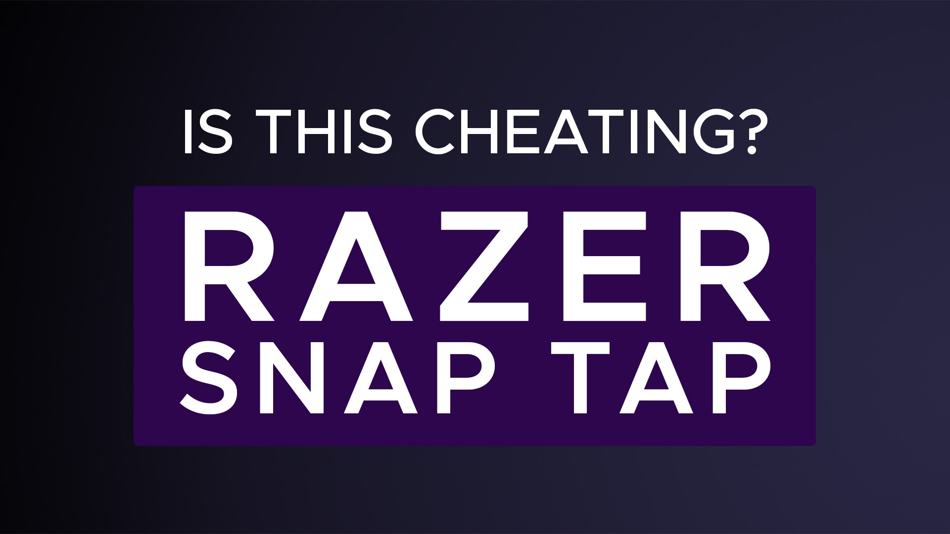 Razer Snap Tap in CS2: Is this cheating? - The Daily Monocle
