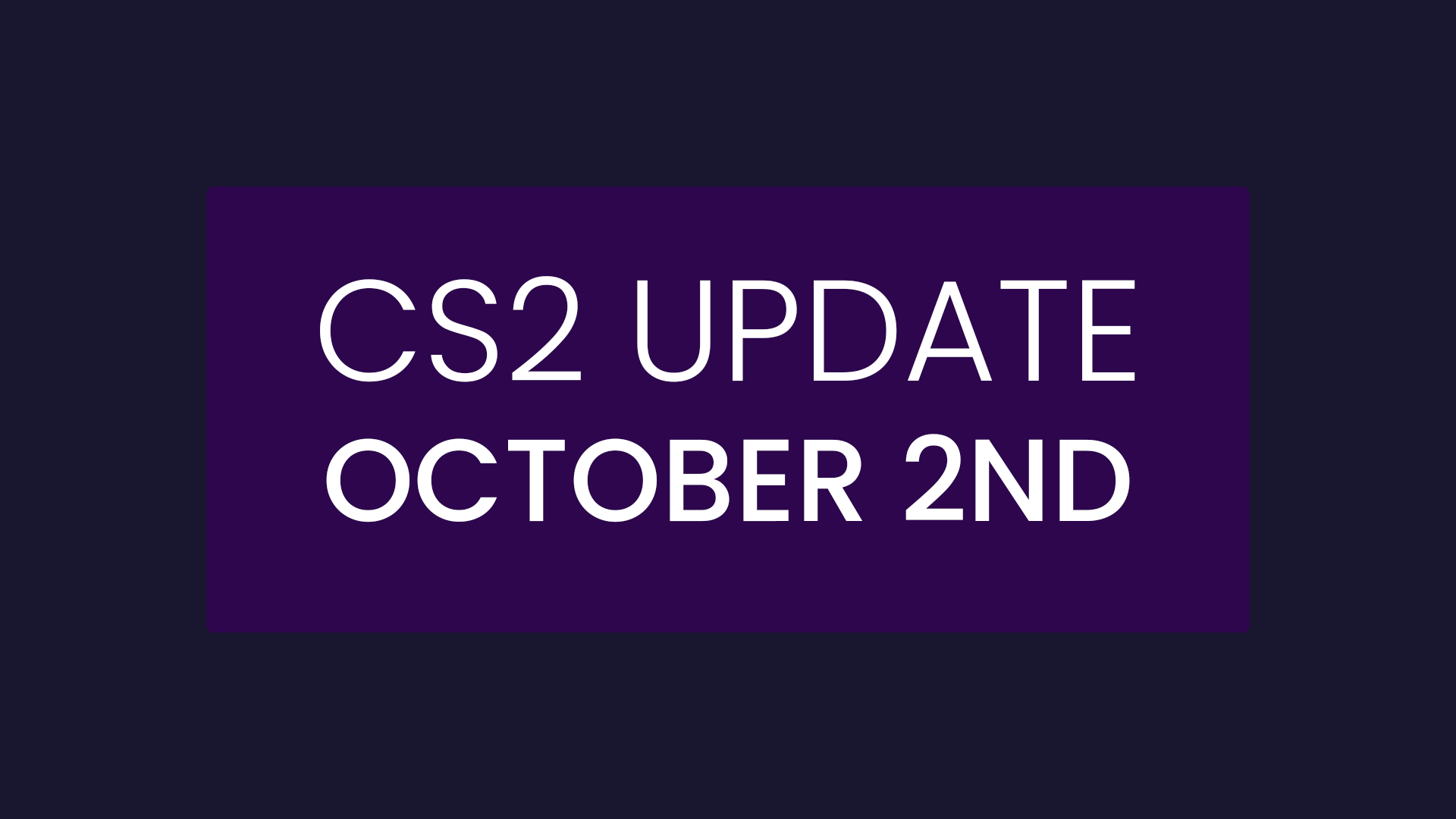 CS 2 Update: Neue Charms, Spectator-Tools und Karten - The Daily Monocle